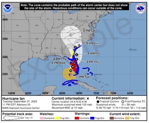 The National Hurricane Center's 'Cone of Uncertainty' will have a new ...