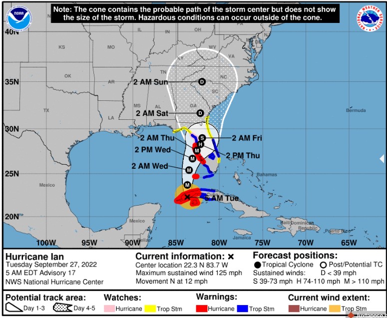 The National Hurricane Center's 'Cone of Uncertainty' will have a new ...
