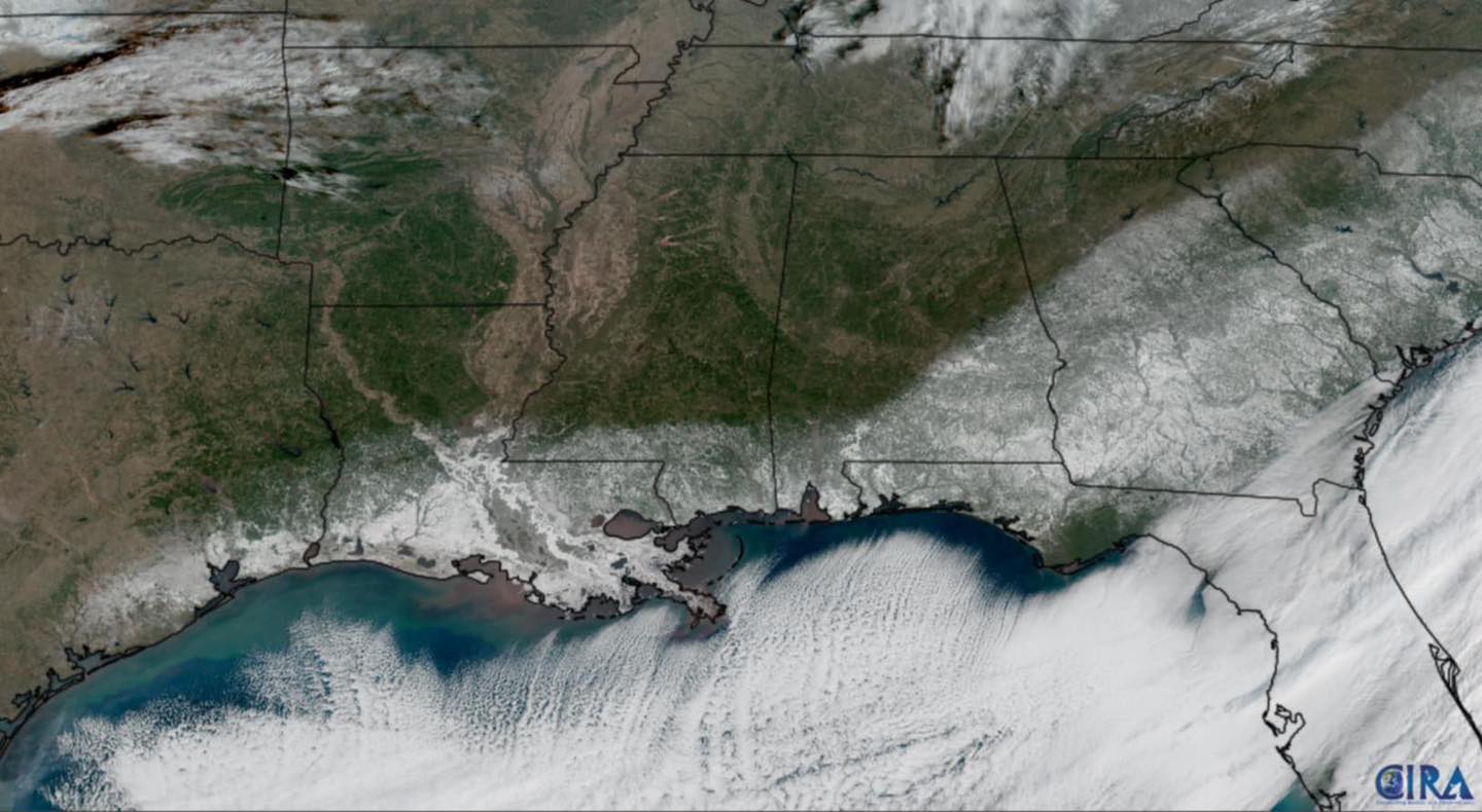 A Rare Arctic Blast and Record Breaking Snow Storm Moved Across the ...