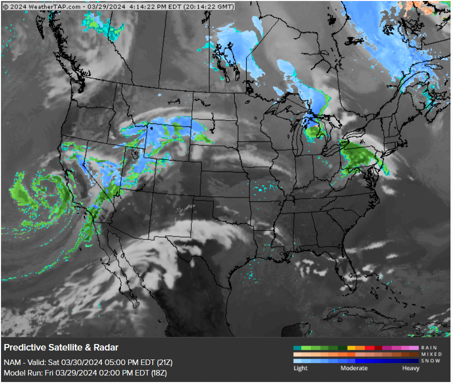 Severe weather, heavy snow and warmer temperatures all sum up the ...
